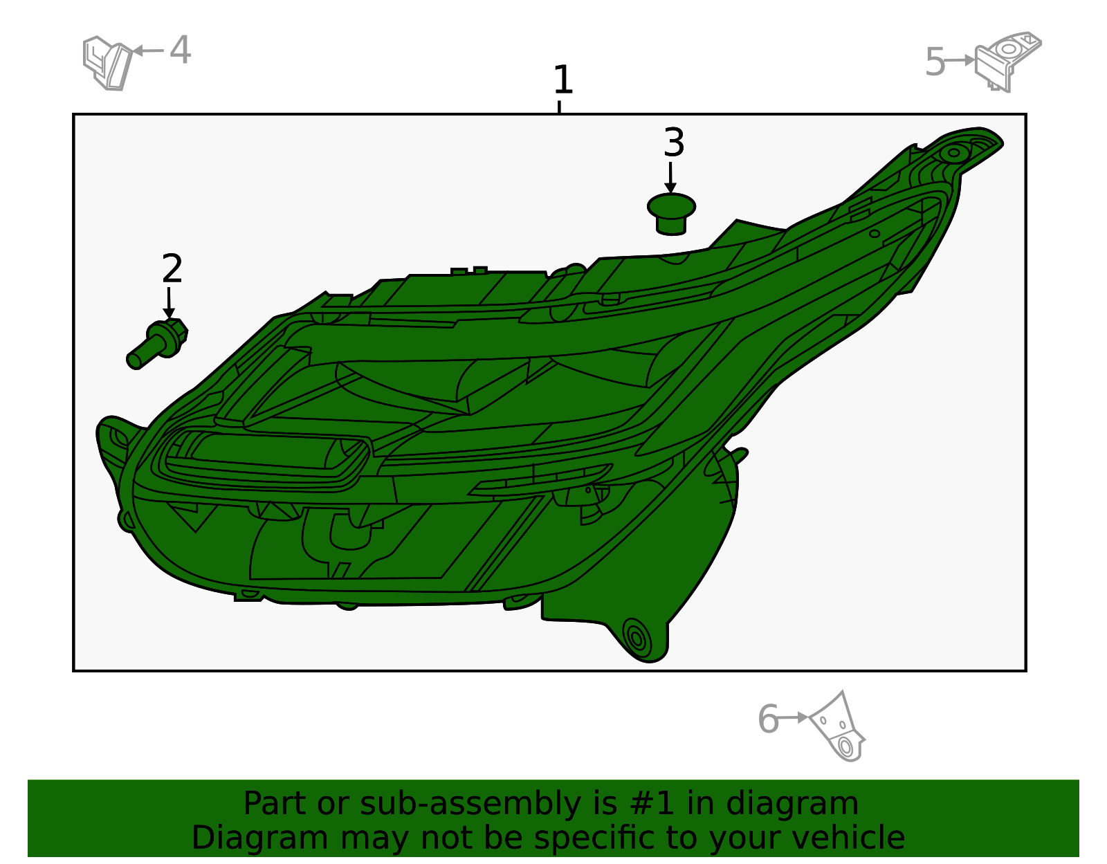 Genuine Composite Assembly for 2018-2019 Land Rover Range Rover Velar ...