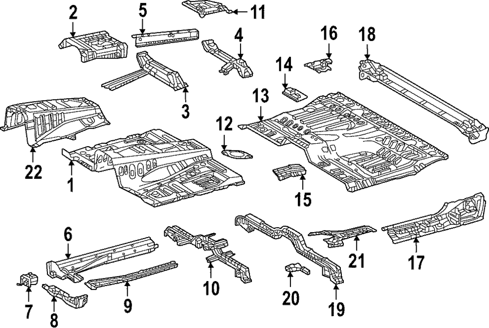 52026-0C040 - 2022 Toyota Tundra - Front Extension | Nucar Toyota Parts