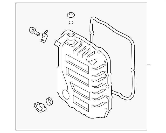 2013-2017 Hyundai Side Cover 45280-26101 | World OEM Parts Hyundai