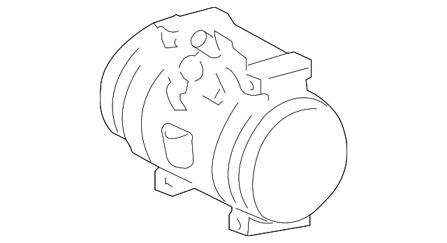 2004-2007 Toyota Sienna A/C Compressor 88320-08051 | Toyota Parts Center