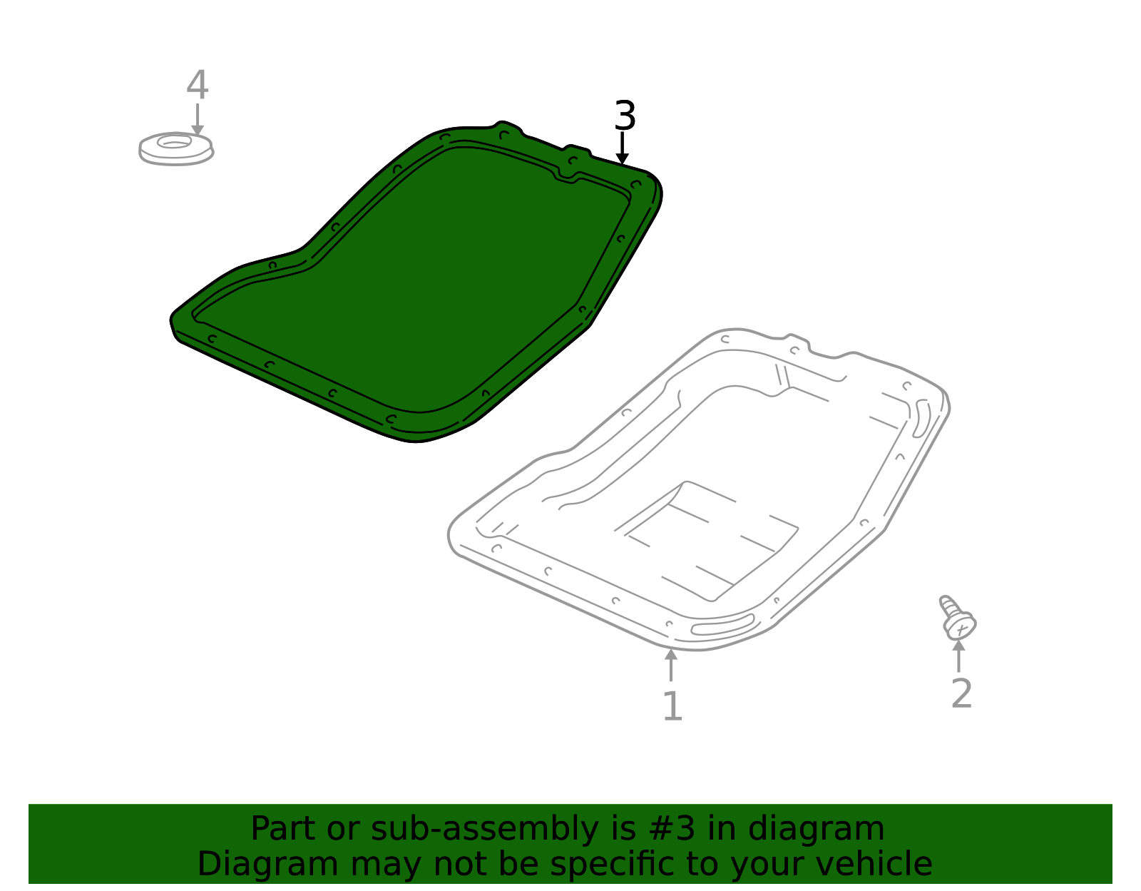 Pan Gasket 02464324AD | Mopar Parts Canada