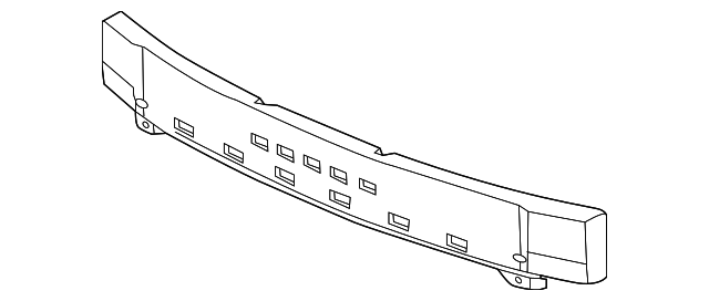 71570-TR3-A50 - Energy Absorber 2013-2015 Honda Civic | Honda Parts Online