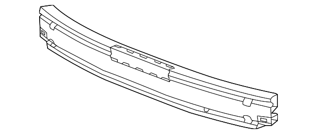 71530-TR3-A50 - Beam Rear Bumper - 2013-2015 Honda Civic | Honda ...