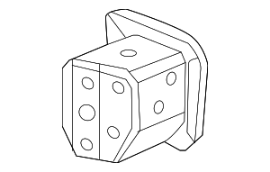 OEM 2012-2015 Honda Civic Bumper Bracket 71535-TR0-A00ZZ | Honda ...