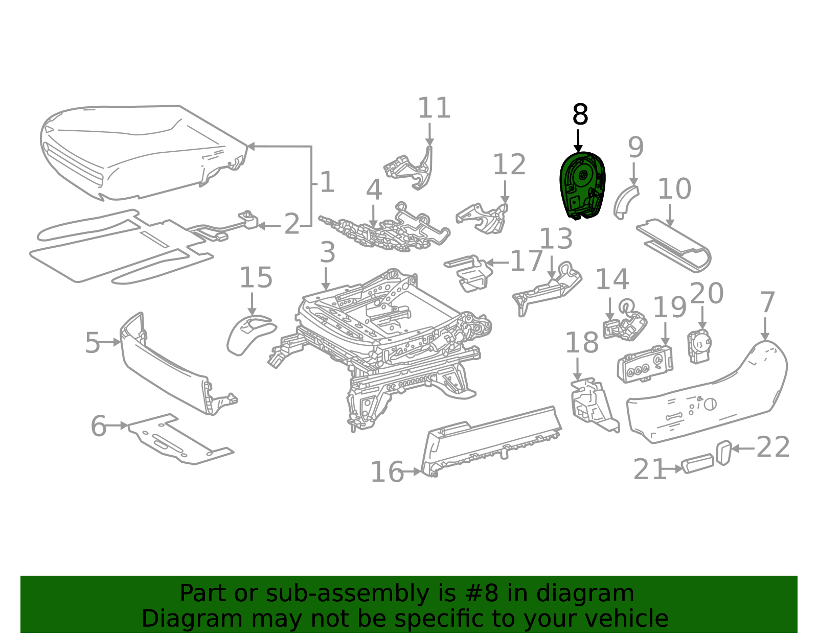 2016-2020 Toyota Mirai Inner Cover 71862-53100-C0 | MotorMotor