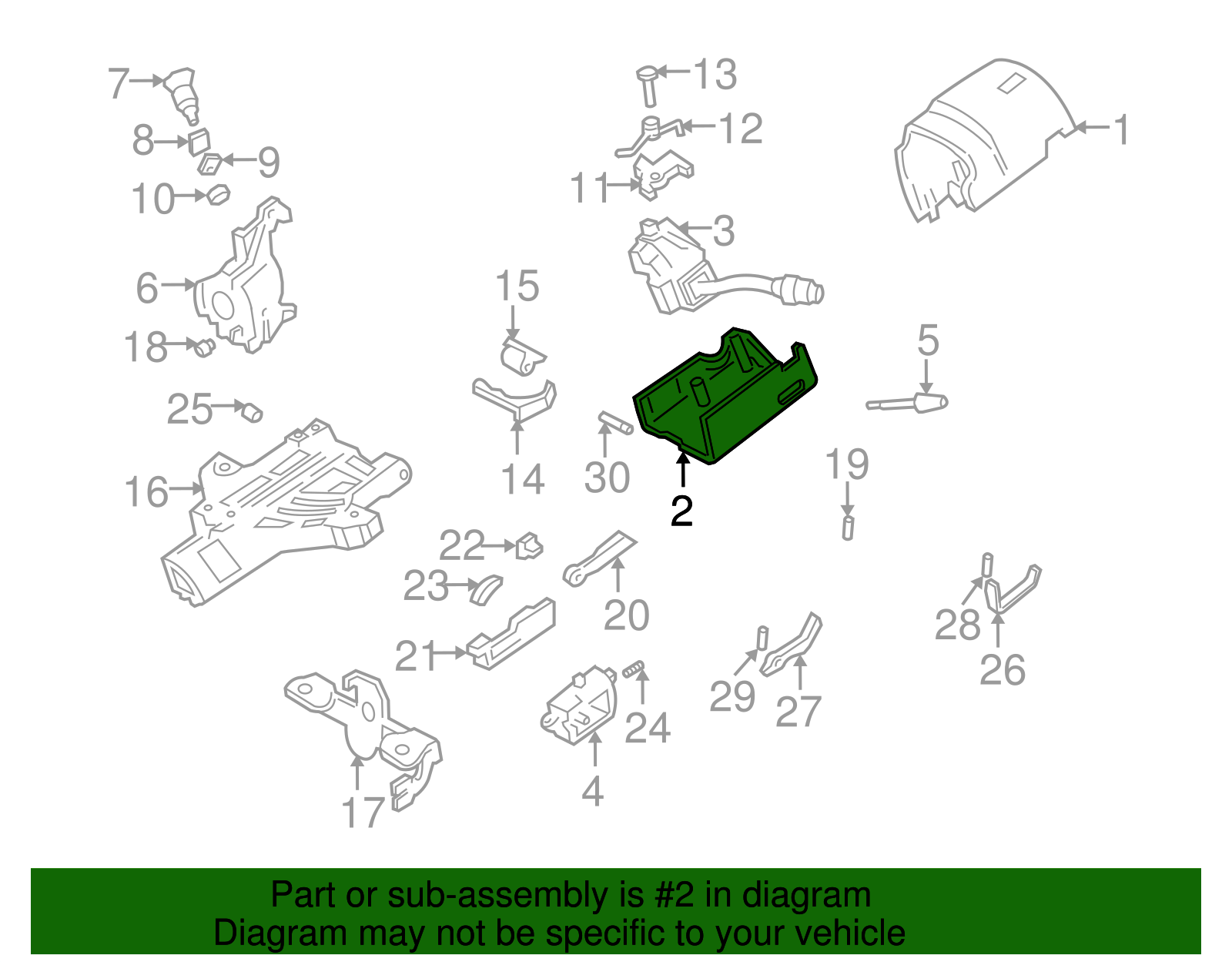 1999-2004 Ford Lower Shroud XL3Z-3530-BAA | Awesome Parts Ford
