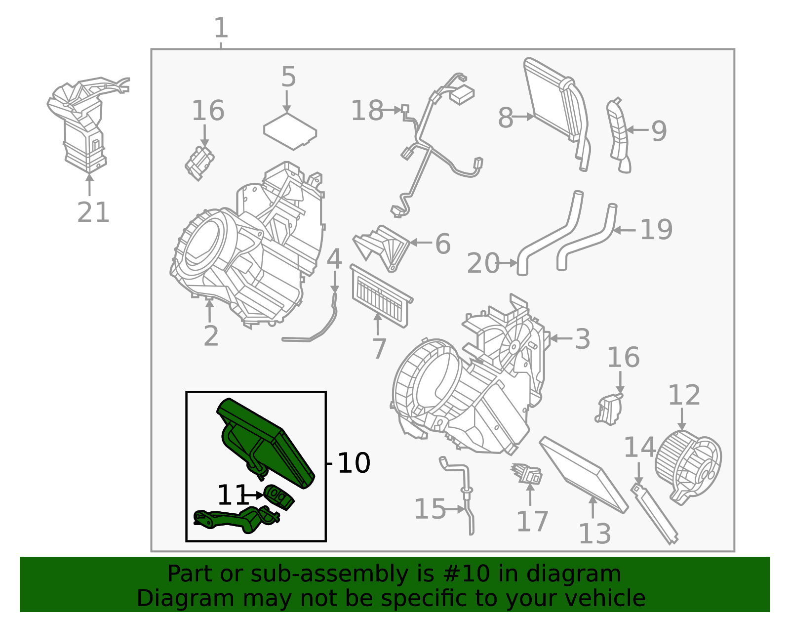 97927-R0000 - Evaporator Core 2022-2026 Kia Carnival | Kia.Parts Store
