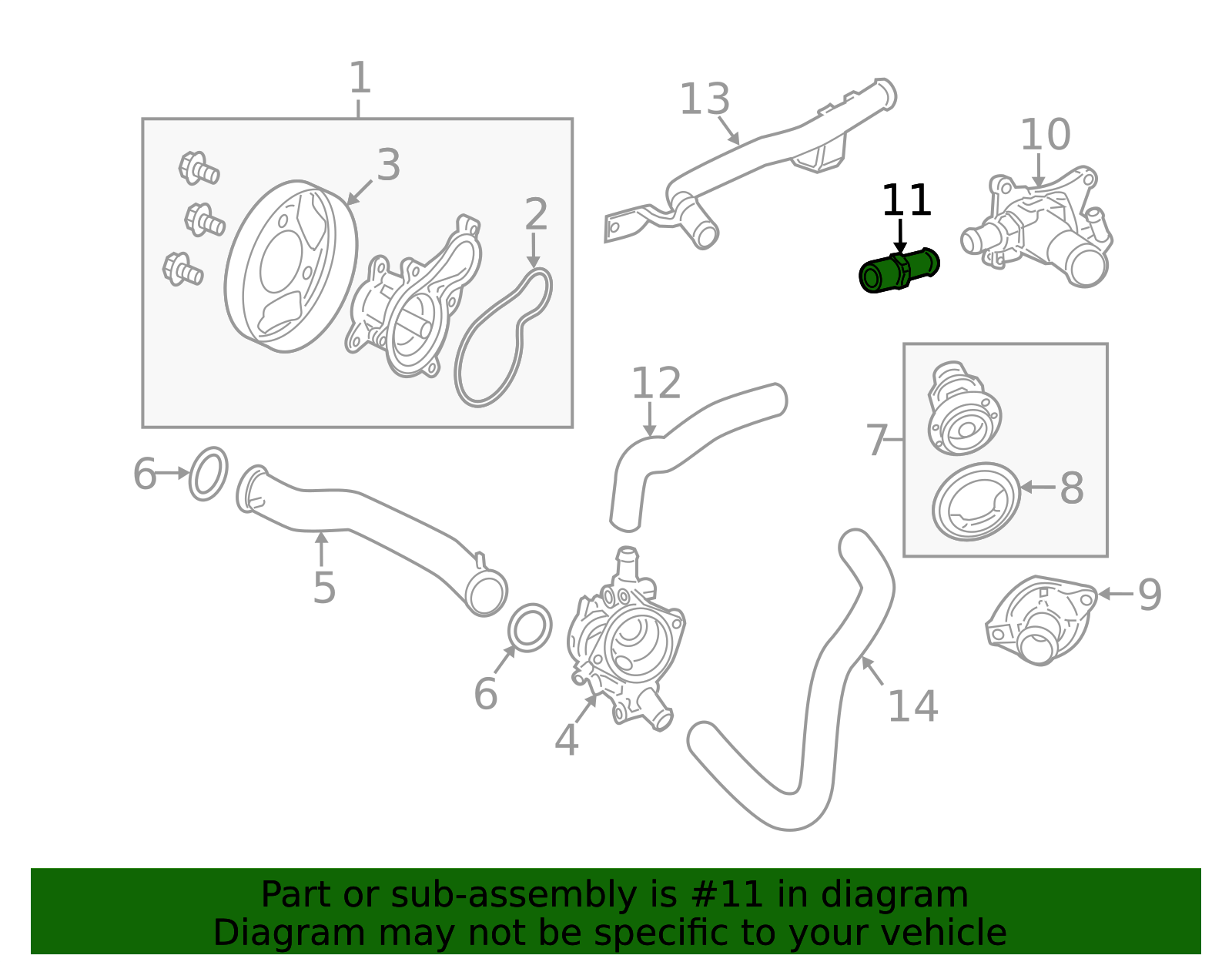 1997-2015 Honda 1997-2015 Honda - Joint Tube 19500-PE0-000 ...