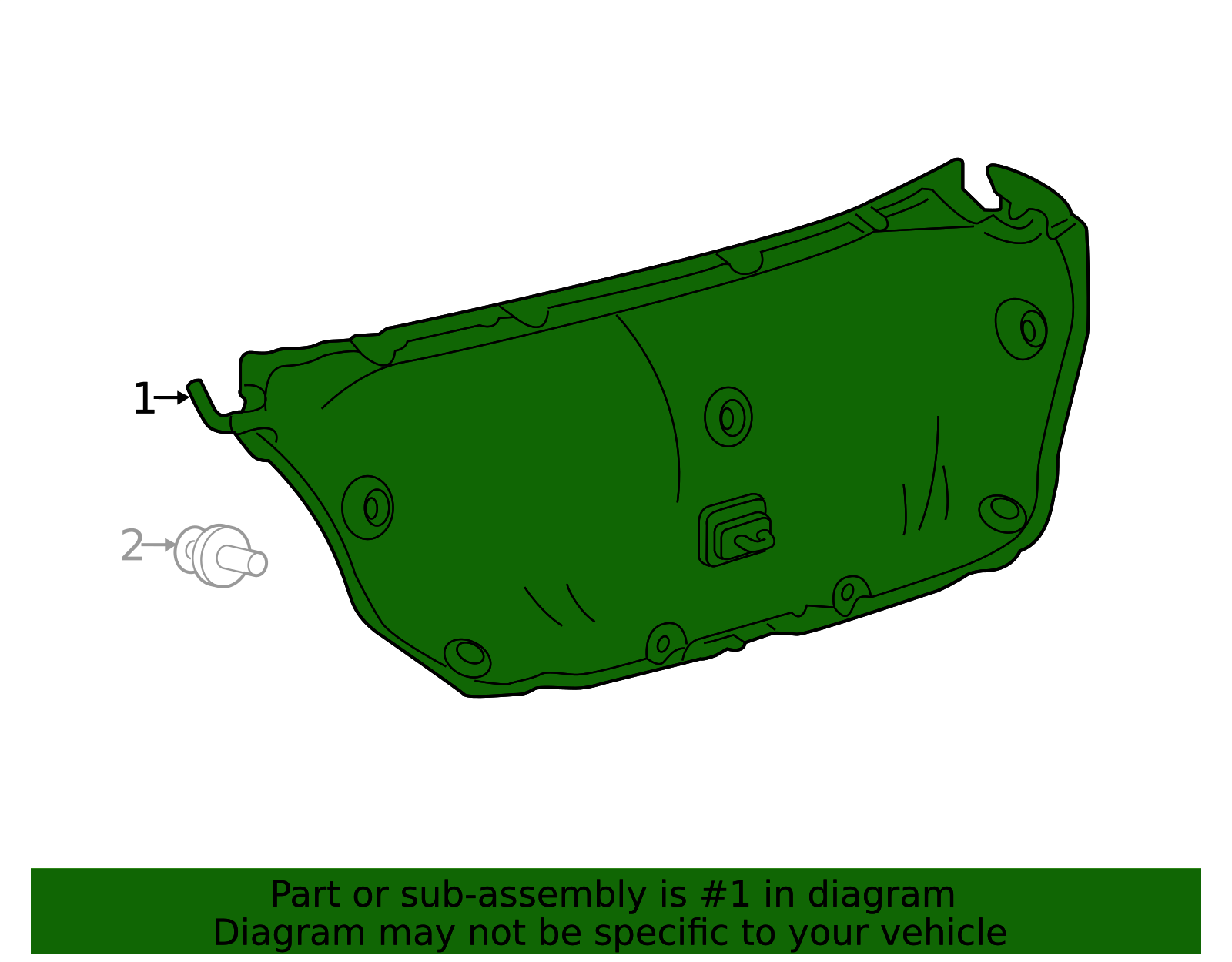 2019-2022 Toyota Avalon Trunk Lid Trim 64719-07020-C0 | MotorMotor