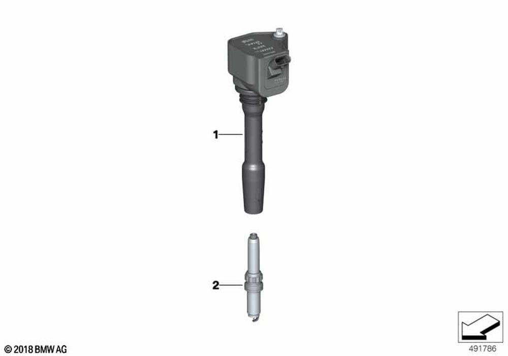12125a4ef60 - BMW Spark Plug, High Power Performance Auto Parts
