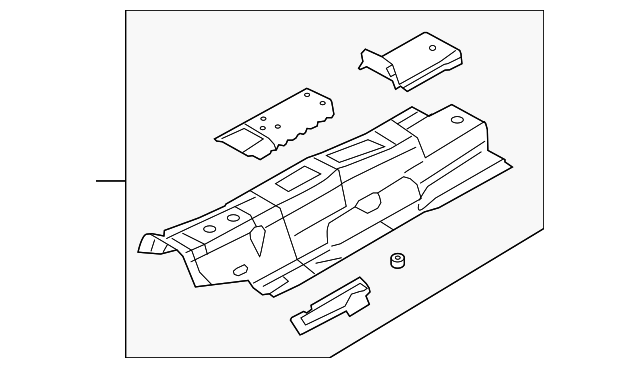 5QF-803-067 - Floor Pan Assembly 2019-2020 Audi Q3 | Audi OEM Parts Guy