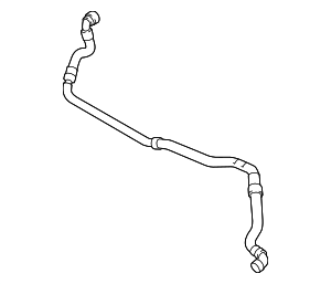 17127856735 - 2018-2019 BMW M5 Lower Hose (17-12-7-856-735) | BMW of ...