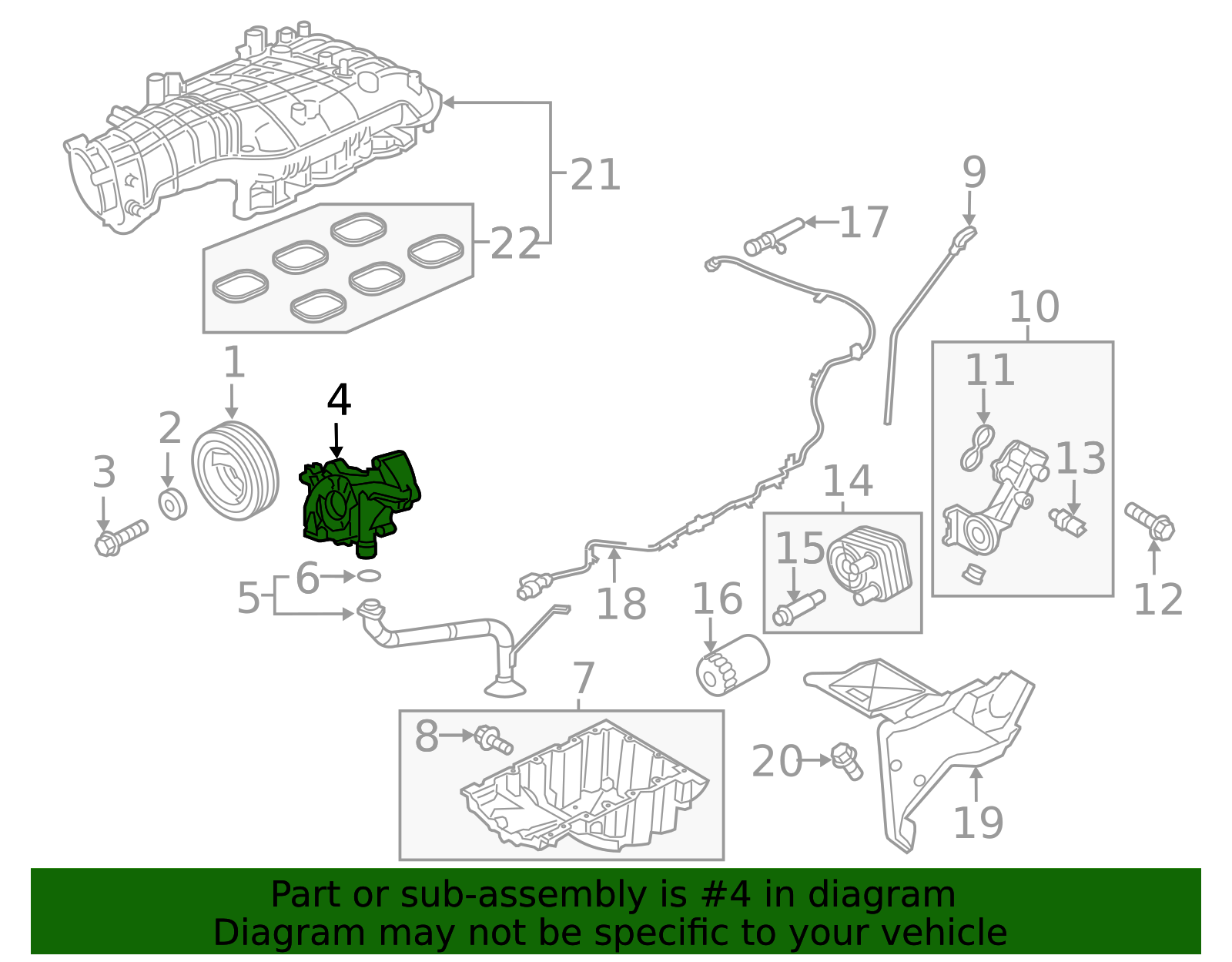 hl3z6600a - High-Quality Oil Pump for 2017-2025 Ford | AutoNation Parts