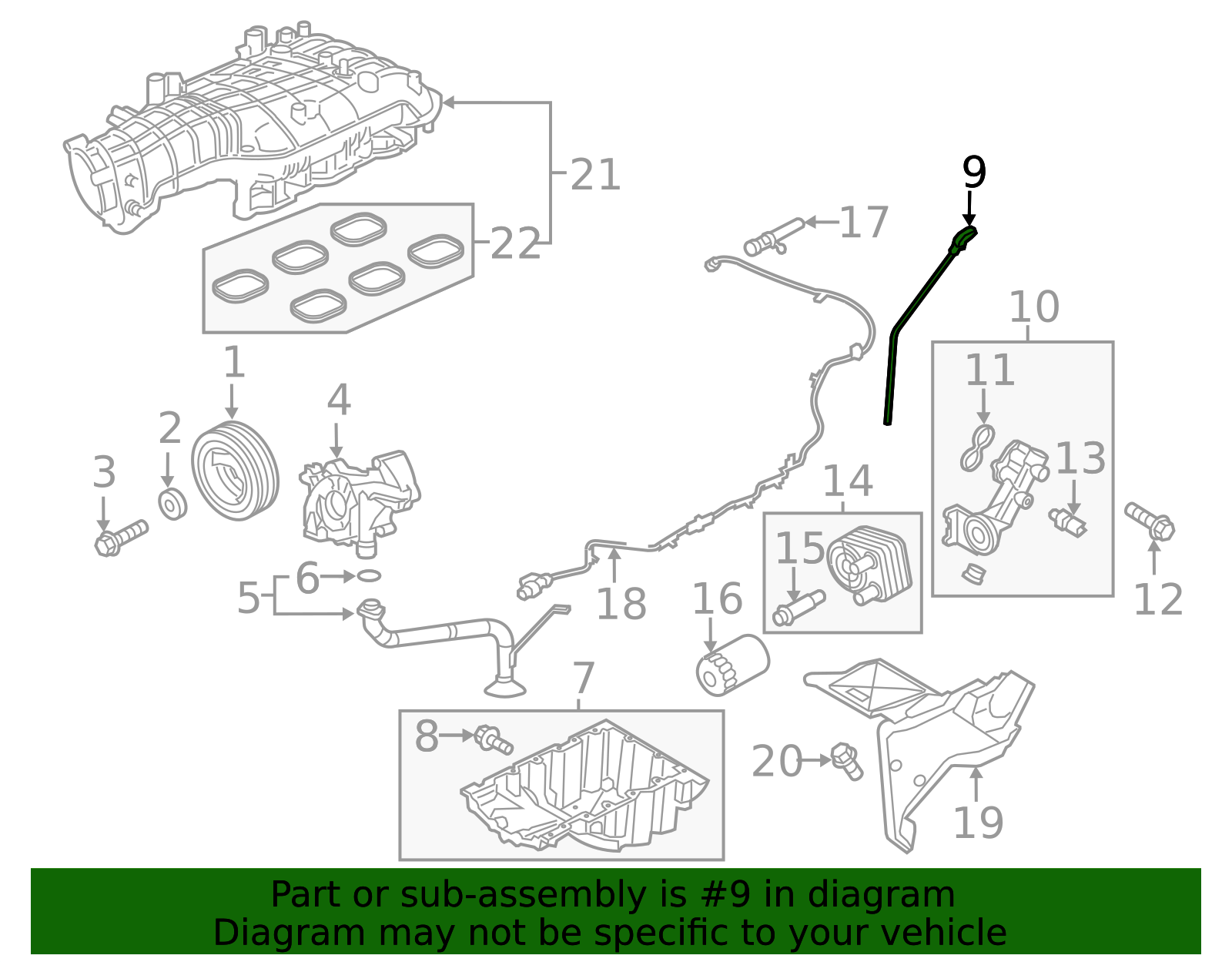 2018-2025 Ford Dipstick ML3Z-6750-B | Discount Ford Auto Parts