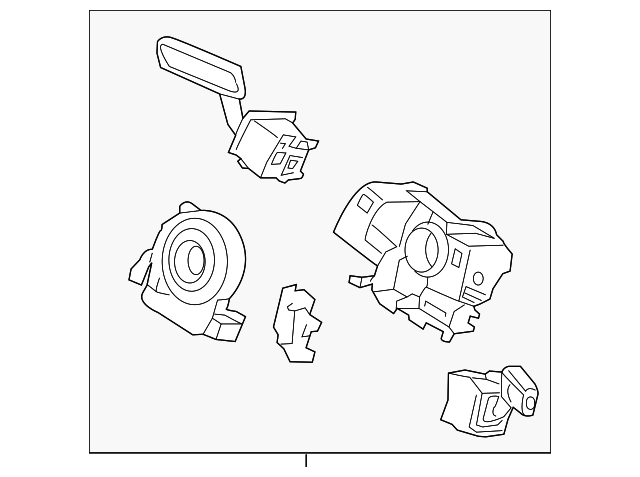 OEM Ford Column Housing For 2023-2025 Lincoln Corsair - Part No. PJ7Z ...