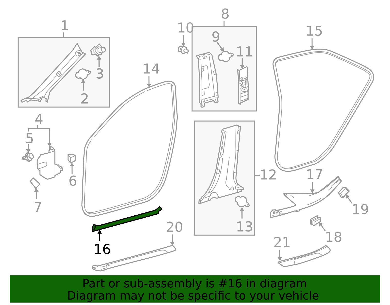 2018-2024 Toyota Camry 2018-2024 Toyota Camry - Front Sill Plate 67913 ...