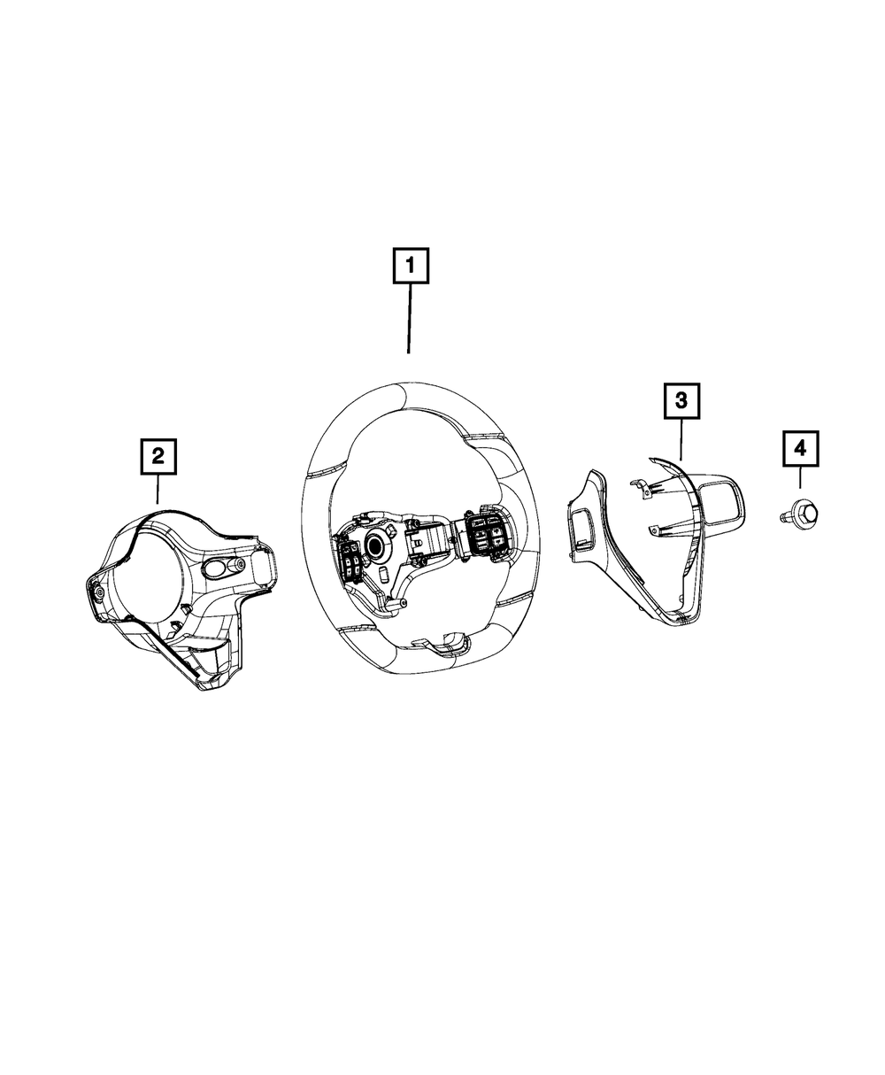 5LX37AAAAA - Steering Wheel Bezel 2014-2017 SRT Viper | The Official ...
