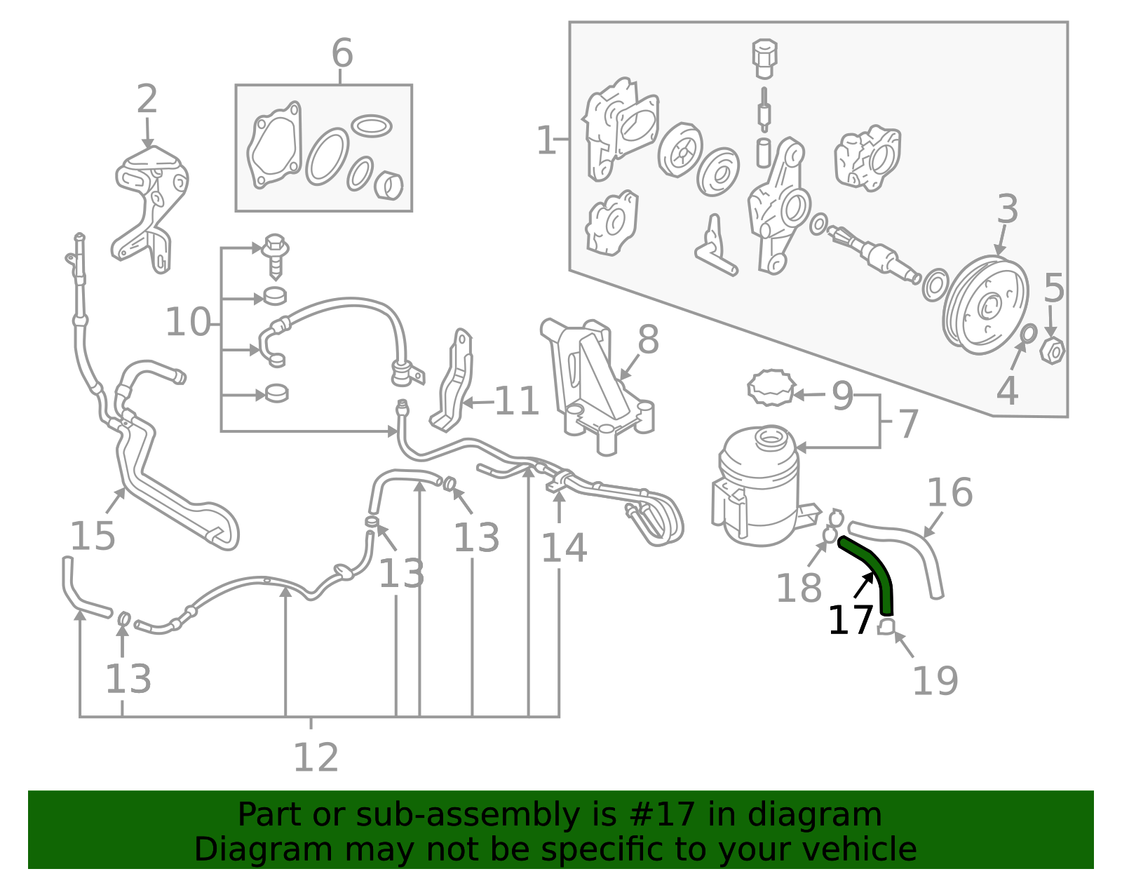 2006 Hyundai Tiburon Return Hose 57535-2C301 | MotorMotor