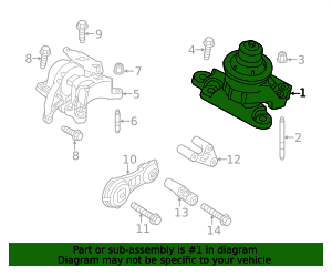 2011-2019 Ford Mount GB5Z-6038-A | OEM Parts Online