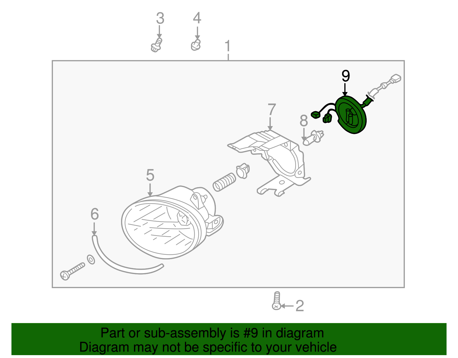 2003-2005 Subaru Forester Socket 84981SA000 | Subaru Parts Guys