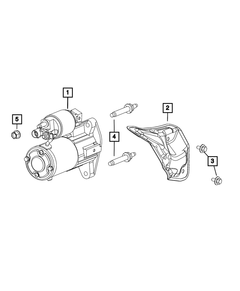 56029722AA - Engine Starter The Official Mopar eStore