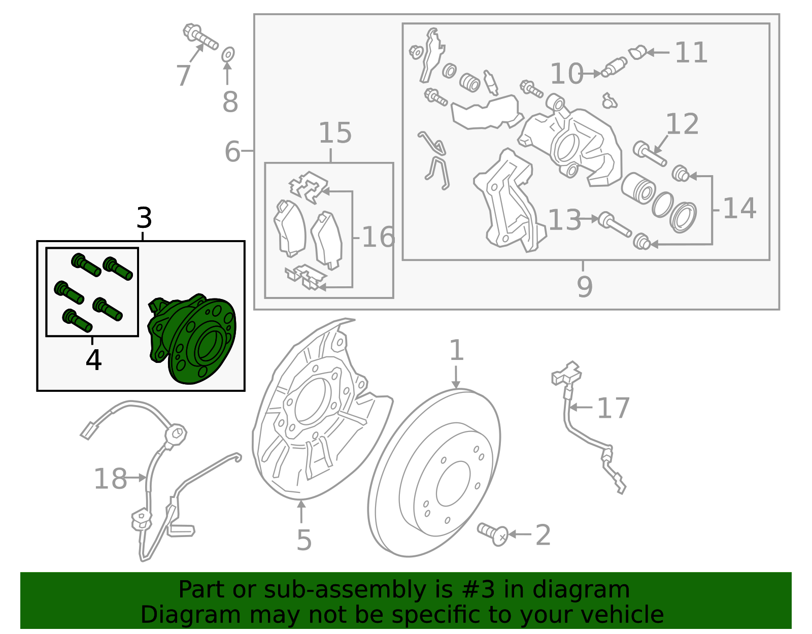 52730-F0000 - Hub & Bearing 2019-2024 Kia Forte | Kia.Parts Store