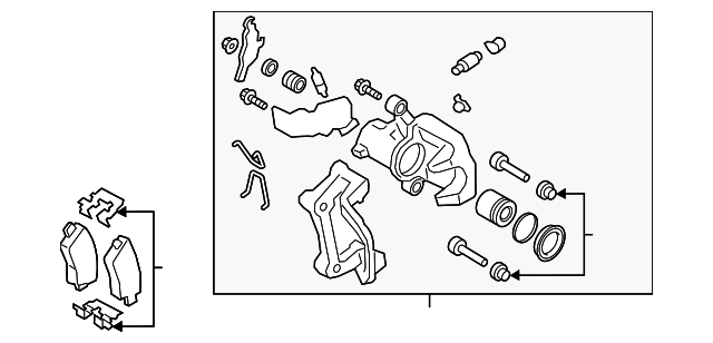58310-M7A30 - Caliper 2019-2024 Kia Forte | Kia.Parts Store