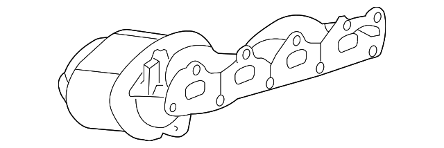 2008-2010 GM Exhaust Manifold 19418960 | GM OEM Parts Outlet