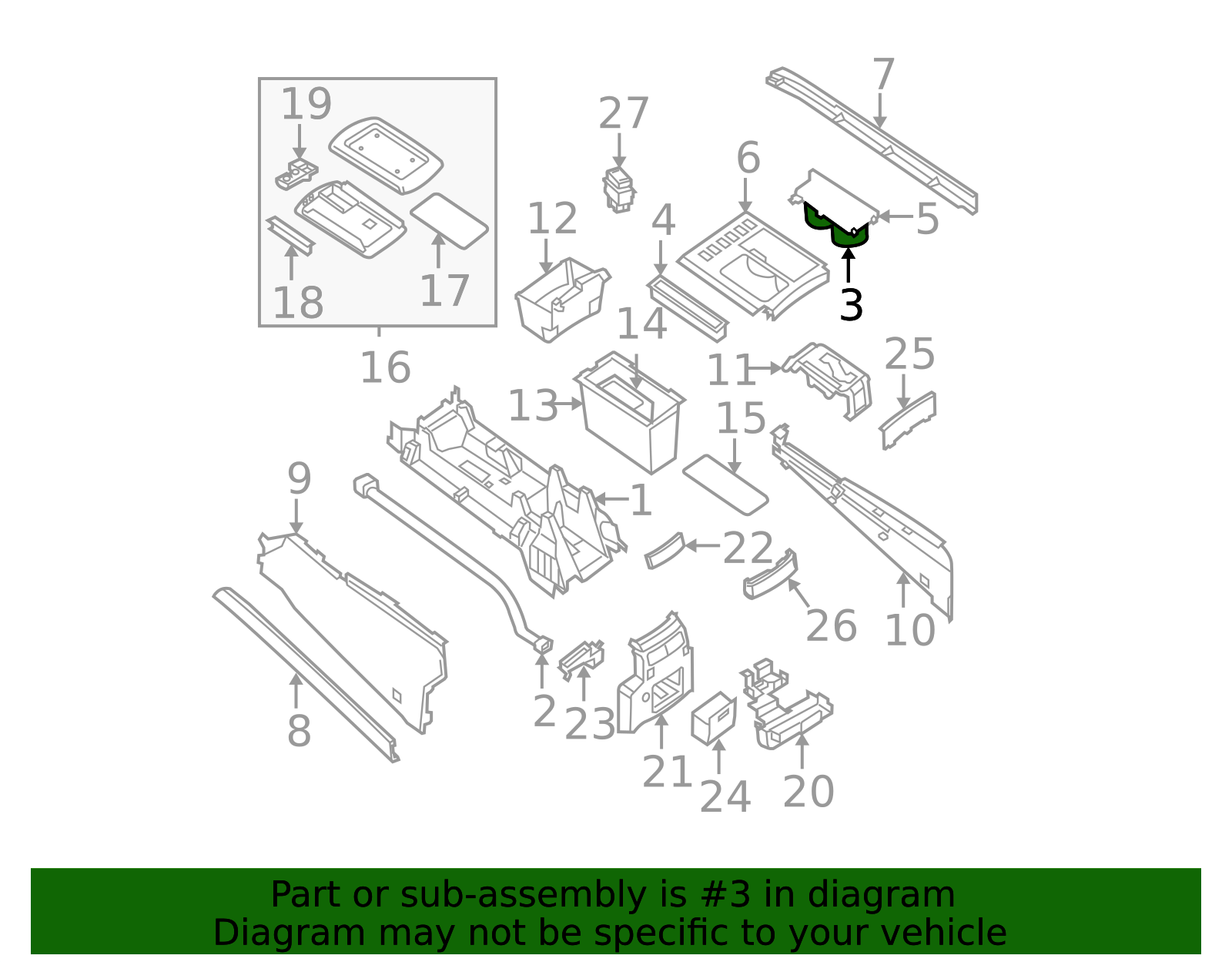 Console Cup Holder - OEM Replacement for Secure Beverage Storage ...