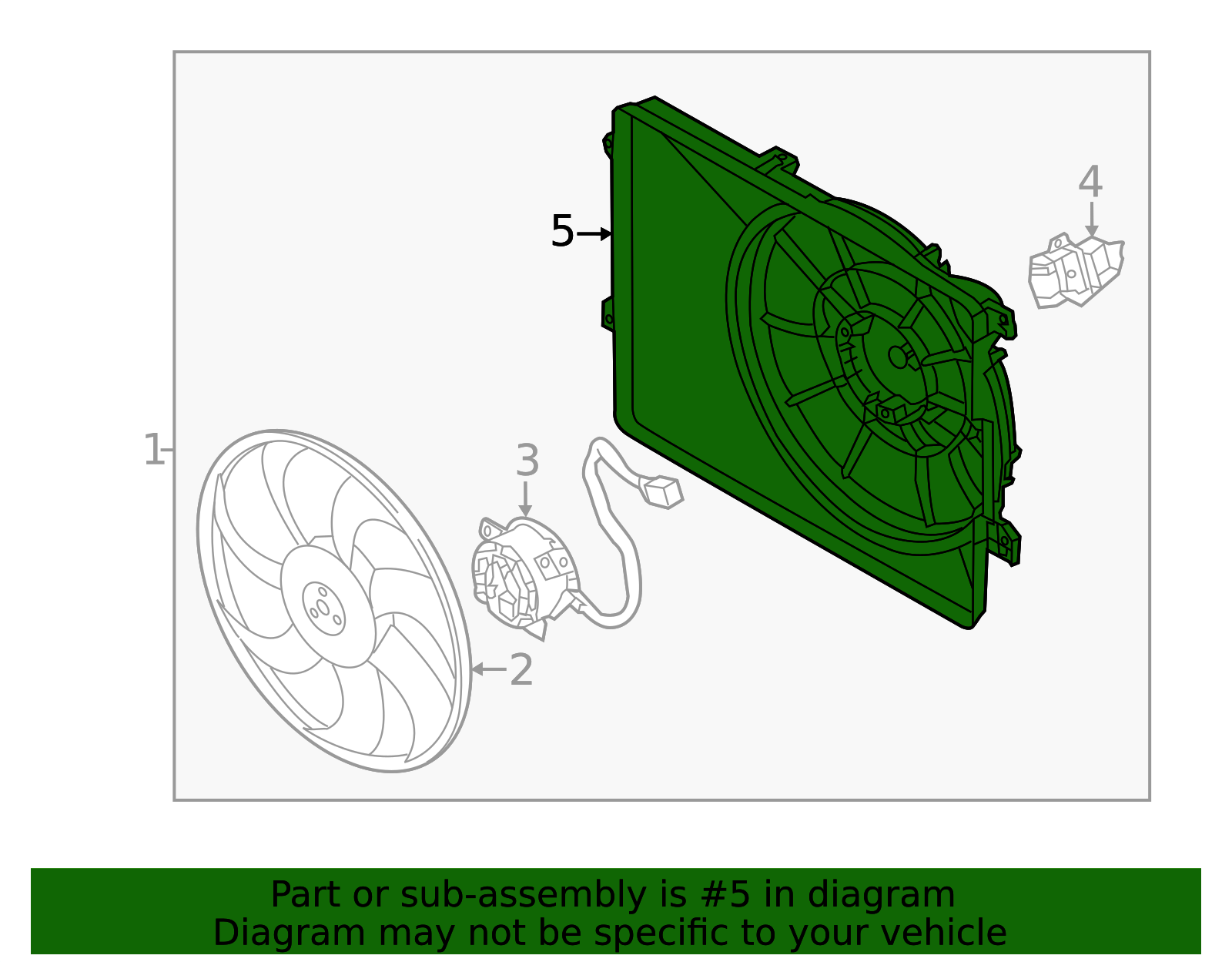 25350-D3600 - Fan Shroud 2017-2022 Kia Sportage | Kia.Parts Store
