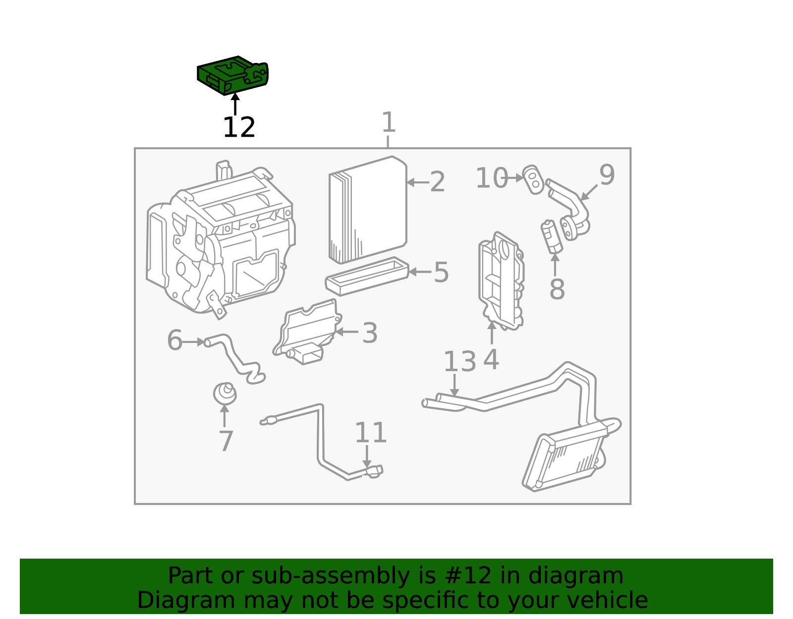 2001-2005 Toyota RAV4 HVAC Control Module 88650-42130 | MotorMotor