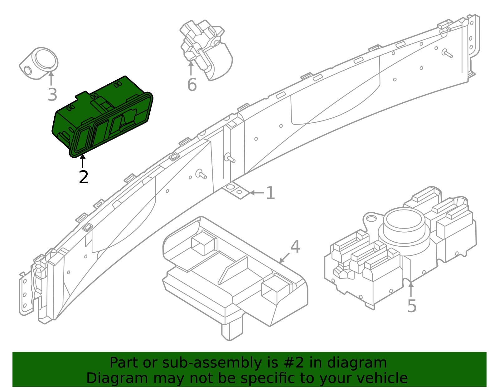 R2TZ-11654-C - High-Quality Switch Assembly Headlamps for AutoNation Parts