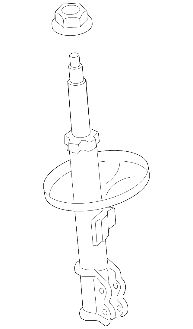 OEM 2010-2011 Toyota Camry Strut Part # 48520-80226 | Modern Toyota Parts