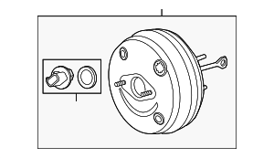 19432805 - 2012-2014 GM - Power Brake Booster Assembly | Partners Chevy