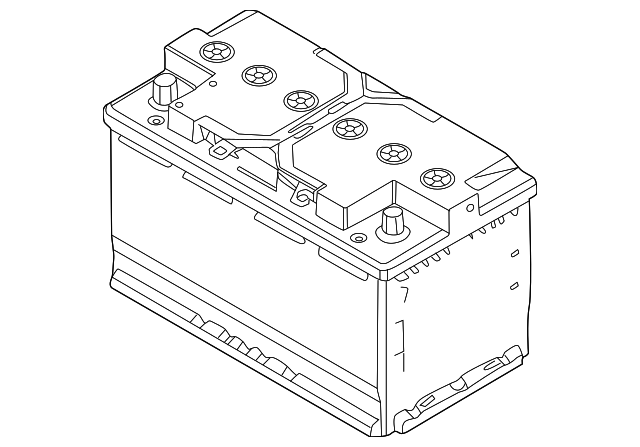 2022-2025 Genesis GV70 Battery 37110-CG820 | Hyundai OEM Parts Superstore