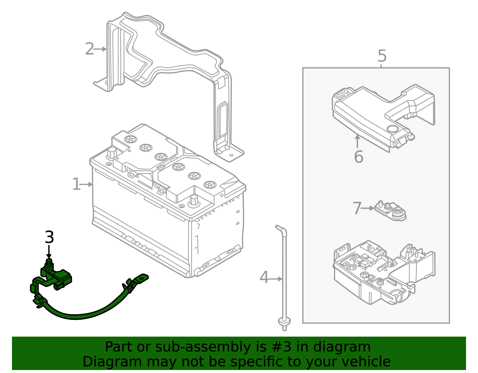 Battery Cable 37180-AR000 - Reliable Power Connections | AutoNation Parts