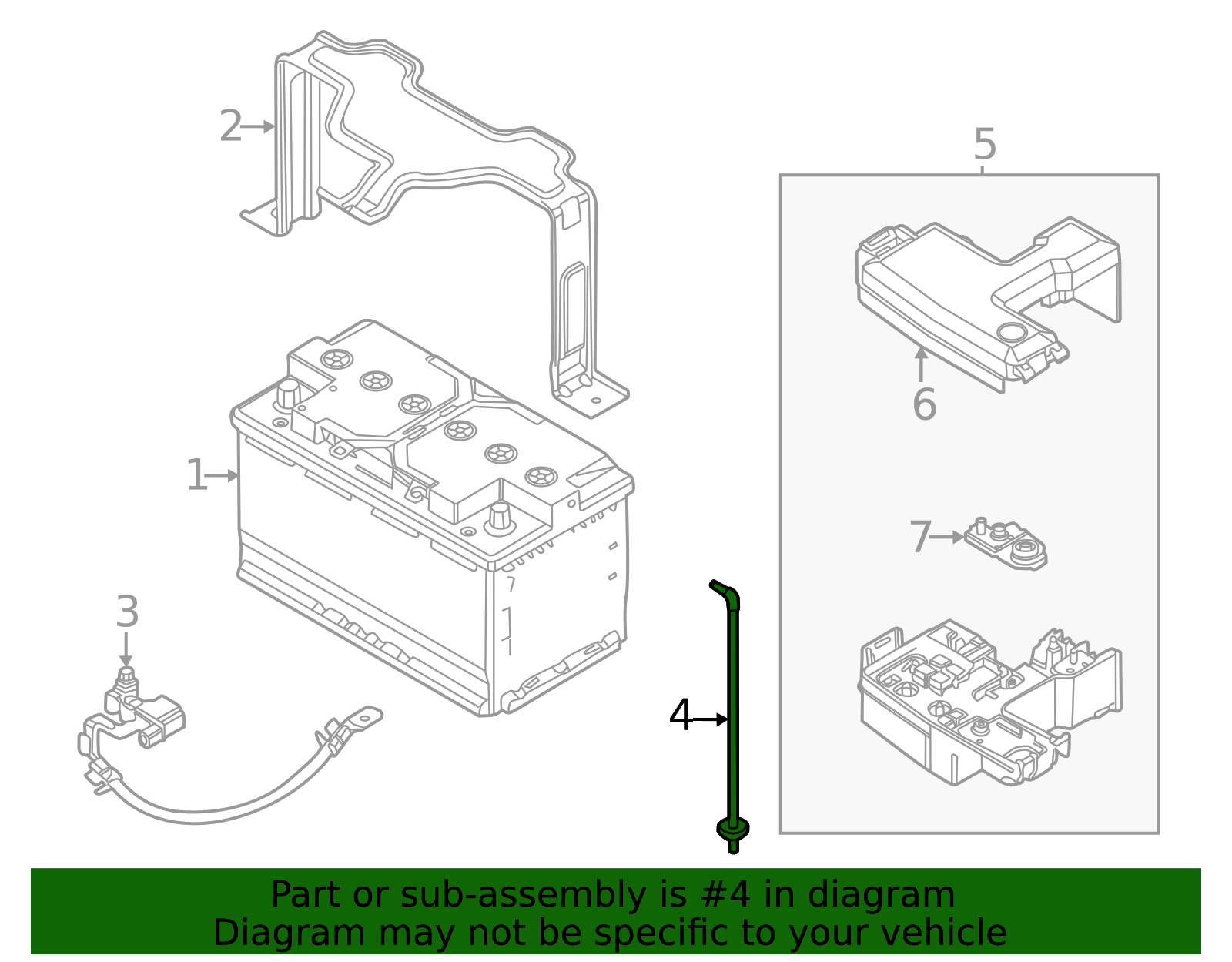 37140-AR100 - High-Quality Battery Vent Tube for 2022-2025 Genesis ...
