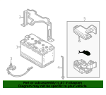 2015-2025 Hyundai Battery Cable Terminal End 91980-3X010 | OEM Parts Online