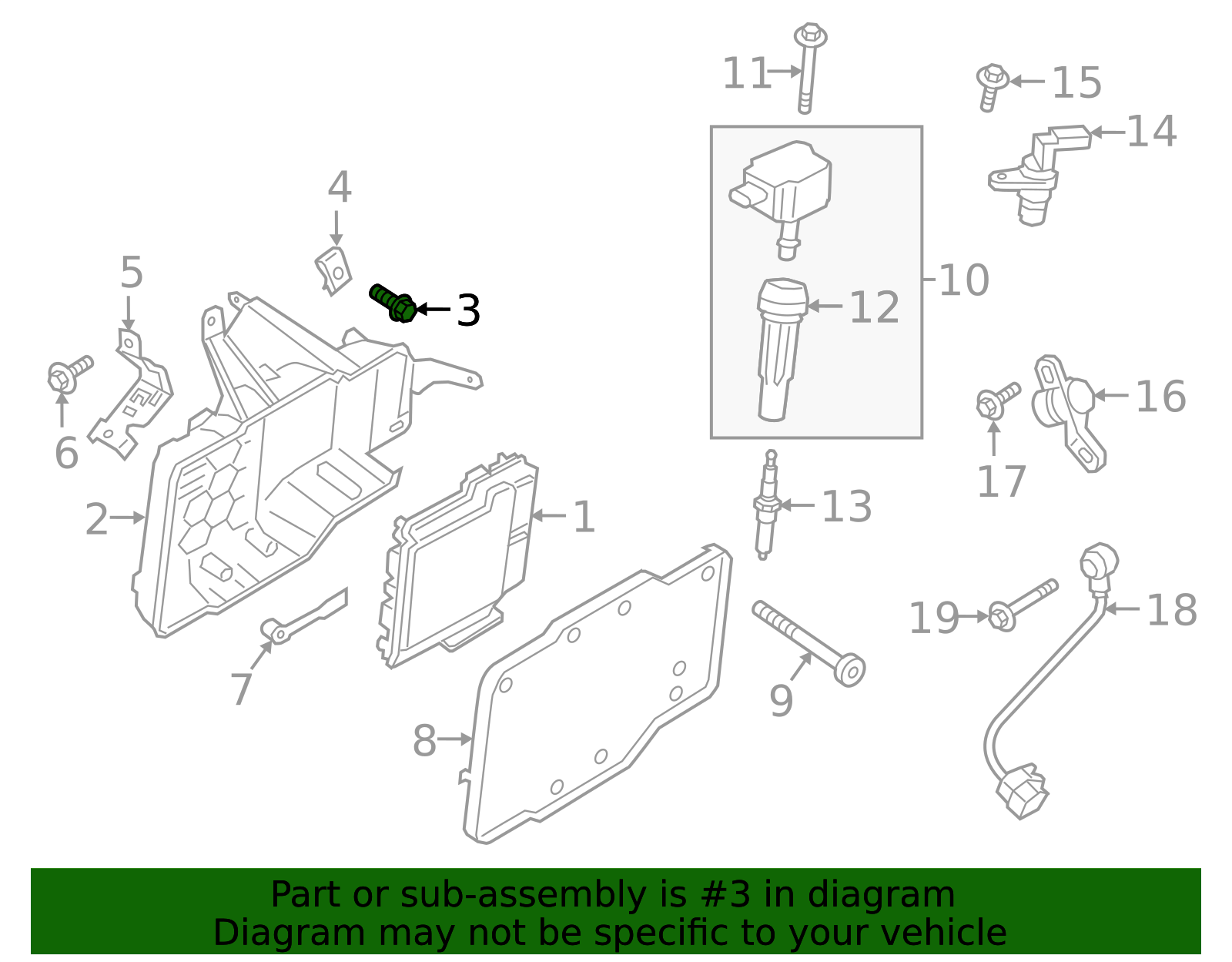 W709347-S307 - Engine Control Module (ECM) Bolt 2014-2025 Ford | Ford ...