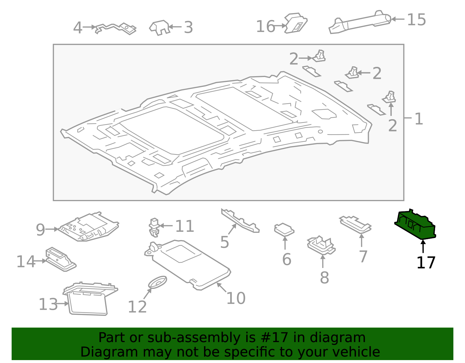 Interior Dome Light - OEM Brightness & Fit | AutoNation Parts
