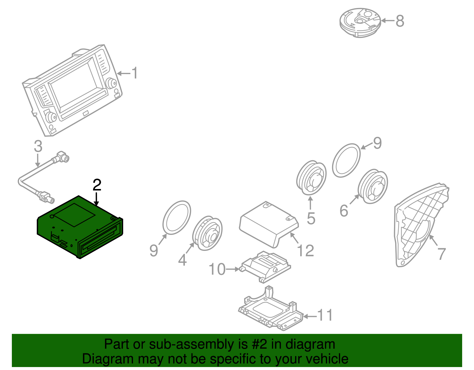 5G0-035-880-A - High-Quality Radio Control Unit for 2015-2019 ...