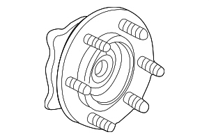 1999-2007 GM Front Wheel Hub 19419501 GM | GMPartsDirect.com