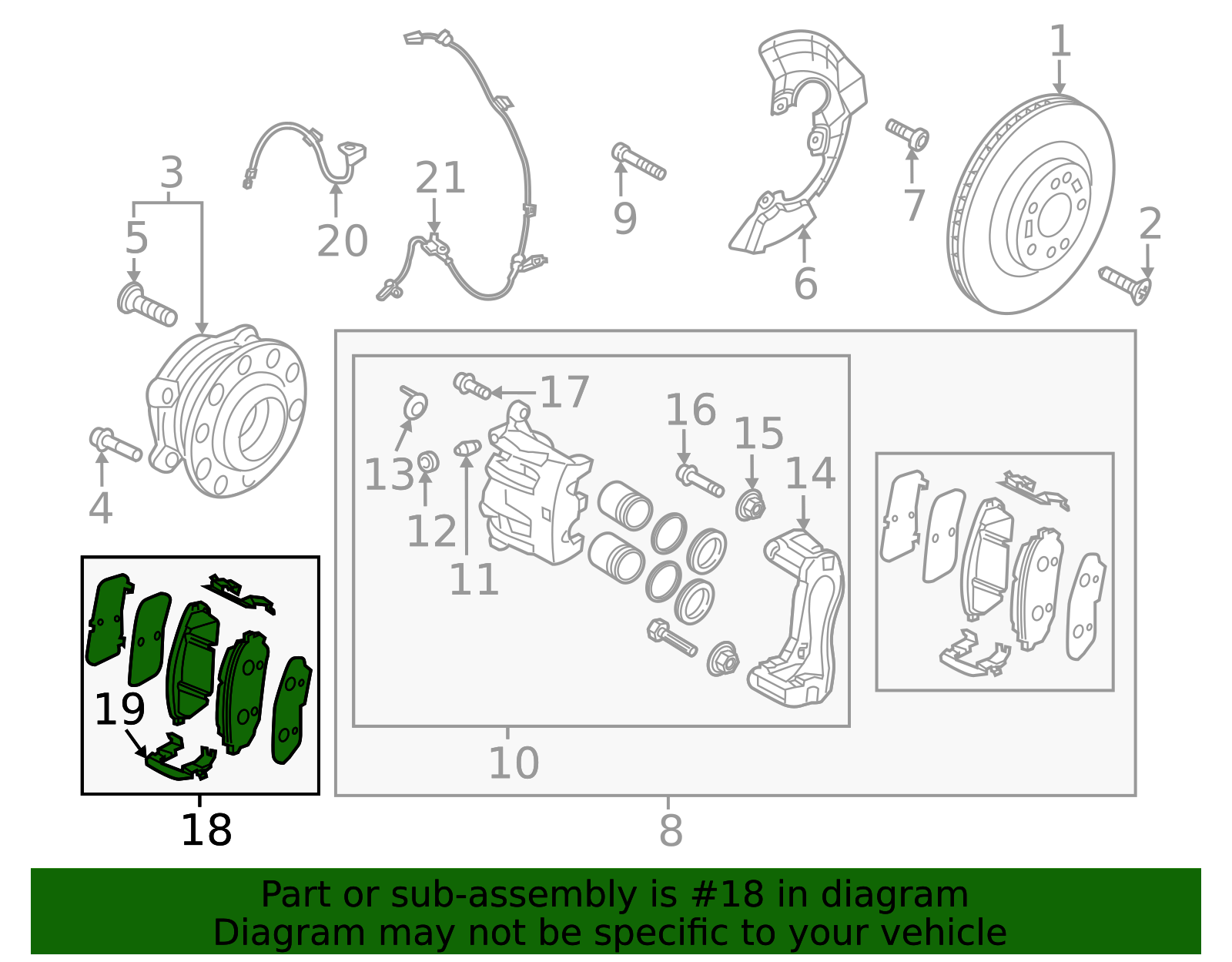 58101-R0A00 - Brake Pads Kia.Parts Store