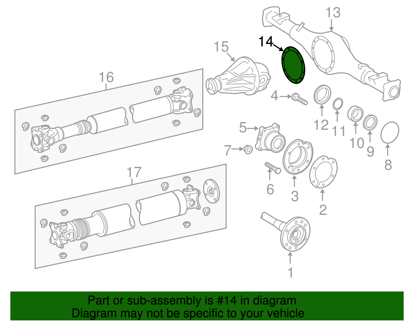 Genuine Toyota Gasket part# 42181-60060 for 1984-2021 Toyota | Ourisman ...