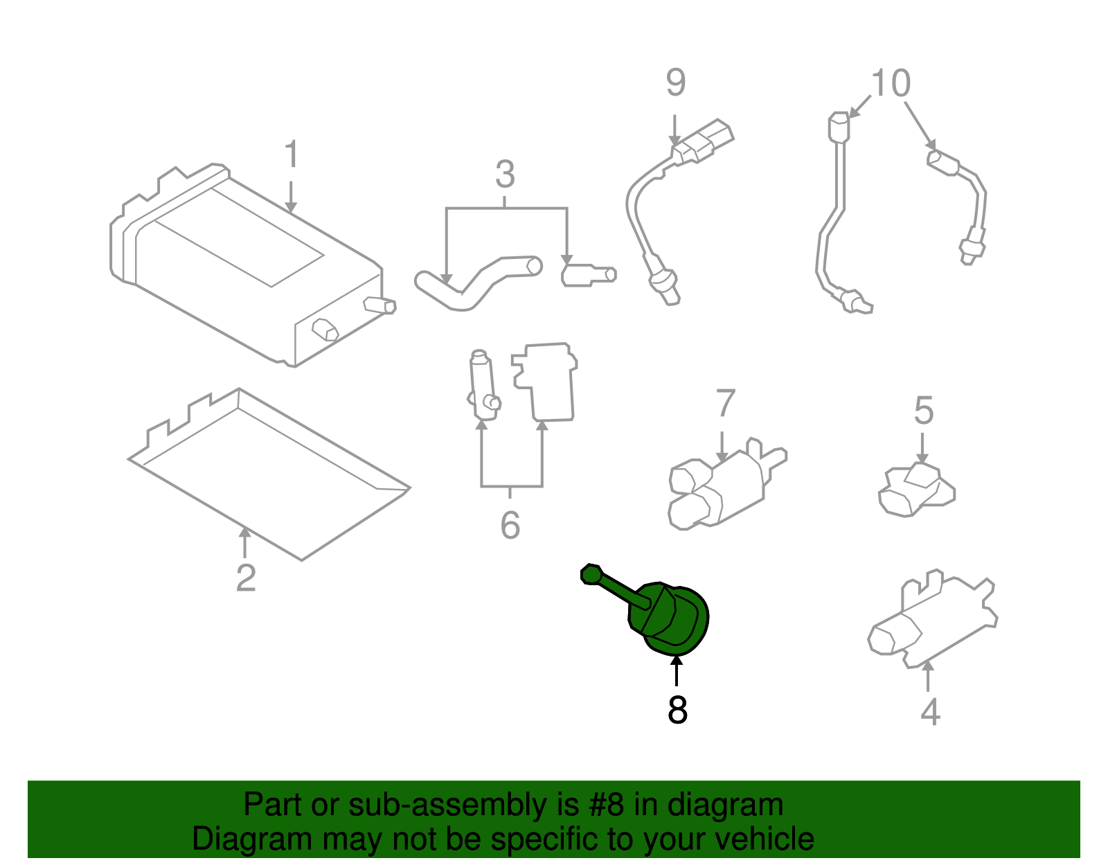 Hyundai - 29216-3C000 - Actuator - 2006-2016 Hyundai | OEM Hyundai ...
