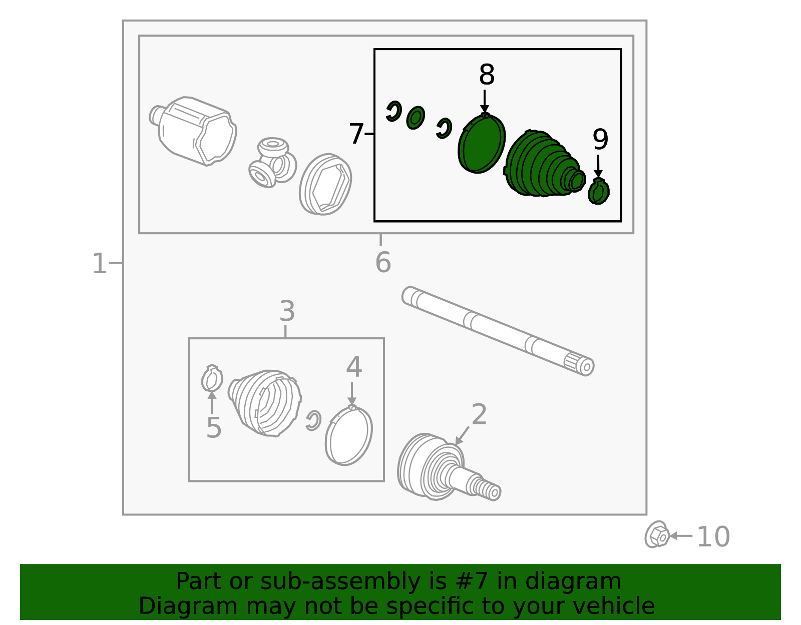2019-2025 GM Inner Boot 87863492 | Capital Chevy Parts