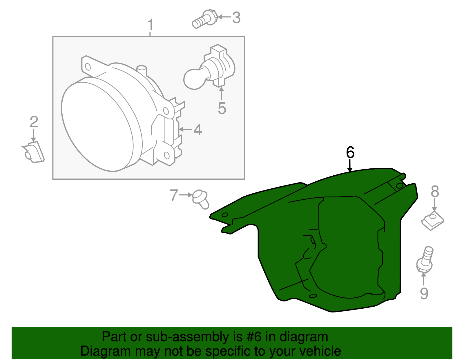 2013-2017 Subaru Mount Bracket 84927FJ020 | Subaru Parts For You