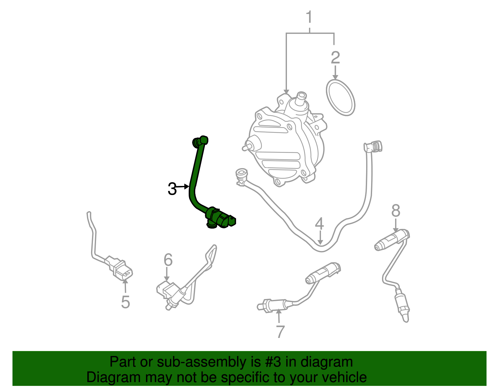 2006-2010 BMW | Fuel Tank Vent Valve | 13907537113 | BMW OEM Parts Store
