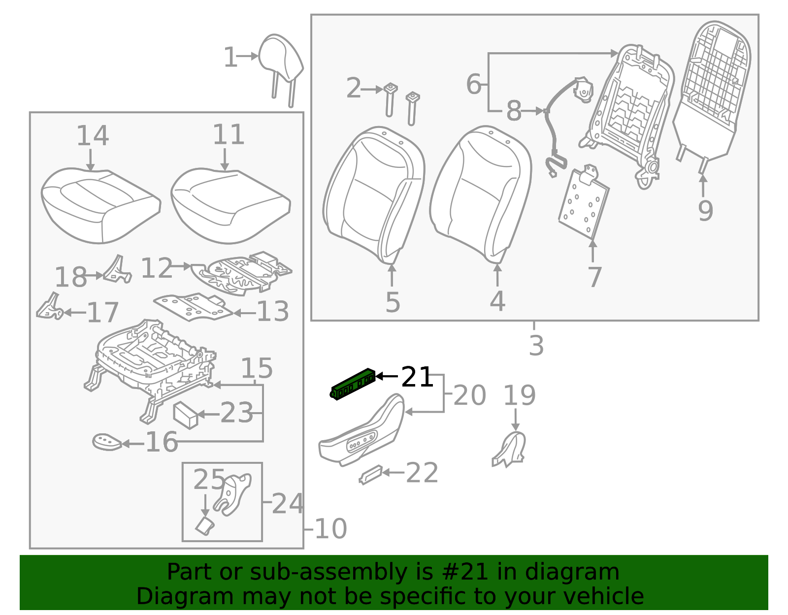 2014-2019 Kia Seat Switch 88540-A4100 | OEM Parts Online