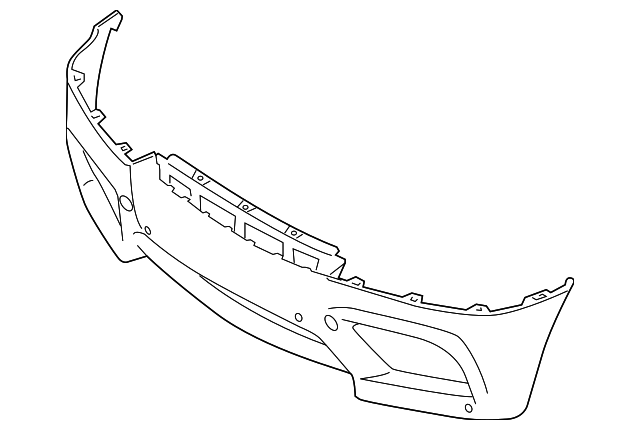 51117258347 - 2010-2014 BMW Bumper Cover (51-11-7-258-347) | BMW of ...